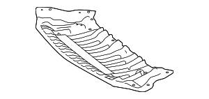 2012-2013 Mercedes-Benz CLS 550 Front Deflector 212-520-37-23 | MB OEM ...