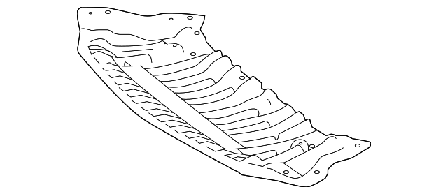 2012-2013 Mercedes-Benz CLS 550 Front Deflector 212-520-37-23 | MB OEM ...