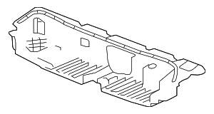Intake Air Splash Shield 84342655 GM | GMPartsDirect.com
