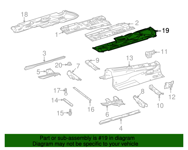 207-680-64-00 - Under Cover 2010-2017 Mercedes-Benz | AutoNation Parts