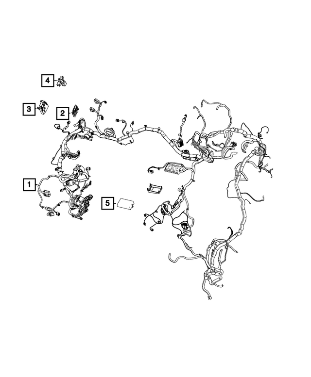 Factory Mopar Parts - FUSE ACCESS - COVER 68089469AA | Auto Parts