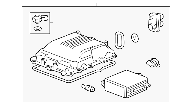 2009-2015 Cadillac CTS Intercooler Cover 12631035 GM | GMPartsDirect.com