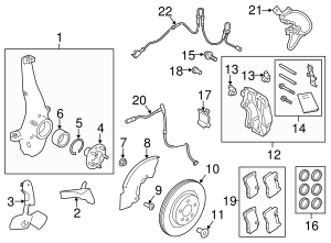 2013-2017 Land Rover Brake Hose LR079544 | OEM Parts Online