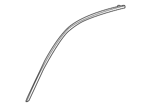 72465-T3L-A01 - Molding Assembly L Front Door Sash - 2013-2017 Honda ...