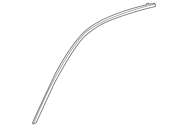 72465-T3L-A01 - Molding Assembly L Front Door Sash - 2013-2017 Honda ...