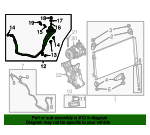 2017-2019 GM Air Conditioning Manifold Hose Assembly 84043114 GM ...