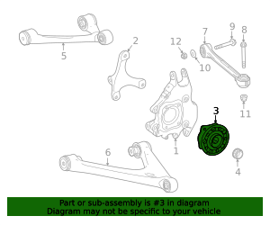 2015-2021 Mercedes-Benz Wheel Bearing 205-356-00-00 | Mercedes-Benz Parts