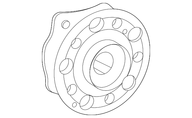 205-356-00-00 - Hub & Bearing 2015-2023 Mercedes-Benz | Mercedes-Benz ...