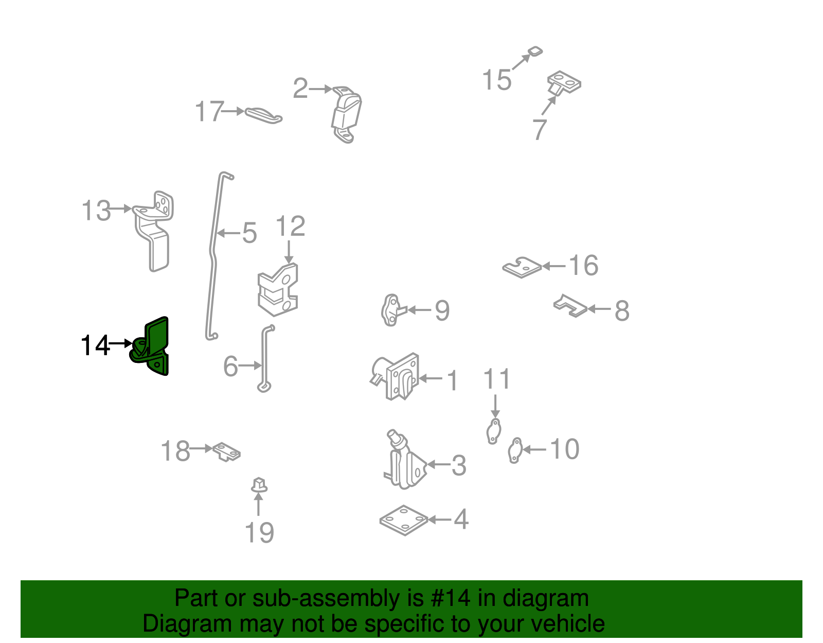 1996-2025 GM OEM NEW 1996-20 GM Chevrolet Savana Left Side Back Door ...