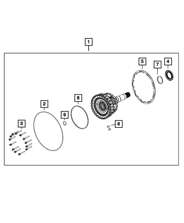 2020-2023 Ram Output Shaft Kit 68676887AB | My Mopar Parts
