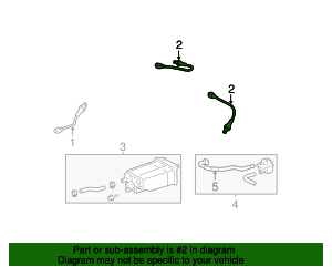89465-35670 - Oxygen Sensor 2005-2009 Toyota | Ourisman Toyota Parts