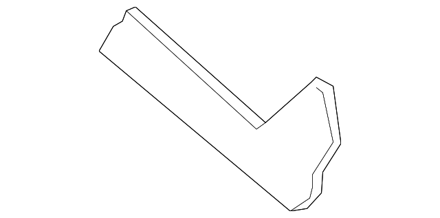 31383955 - Air Deflector - 2016-2020 Volvo XC90 | Volvo OEM Parts Direct