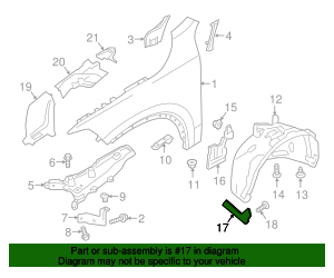 31383955 - Air Deflector - 2016-2020 Volvo XC90 | Volvo OEM Parts Direct