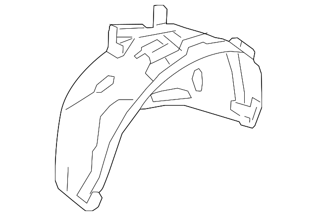 2016-2021 Volvo XC90 Fender Liner 31694645 | TascaParts.com