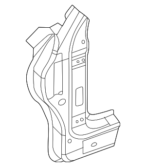 2012-2019 Volkswagen Beetle Pillar Reinforced 5C5-809-204 | Wolfsburg ...