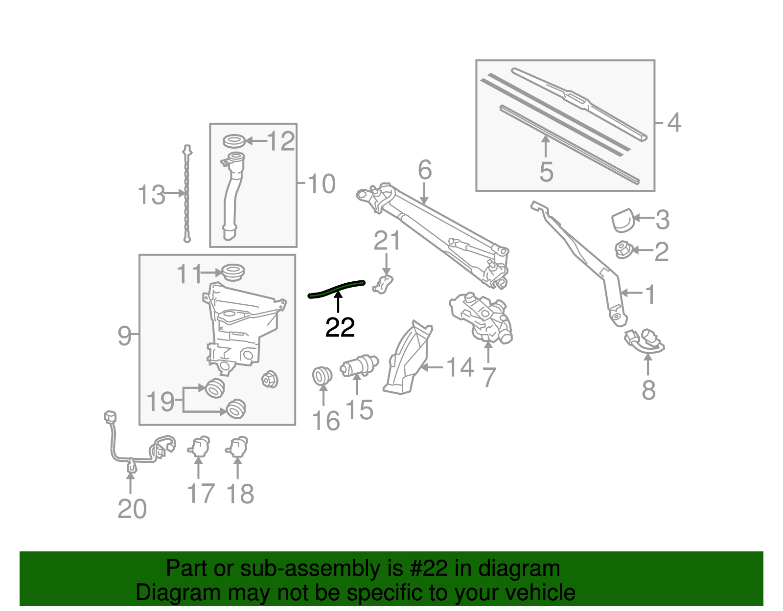 1998-2025 Toyota Hose; Hose OR Pipe; Joint; Pipe; Tube 90099-33080 ...