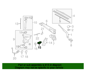 2008-2023 Toyota Level Sensor 85397-52100 | Toyota Parts