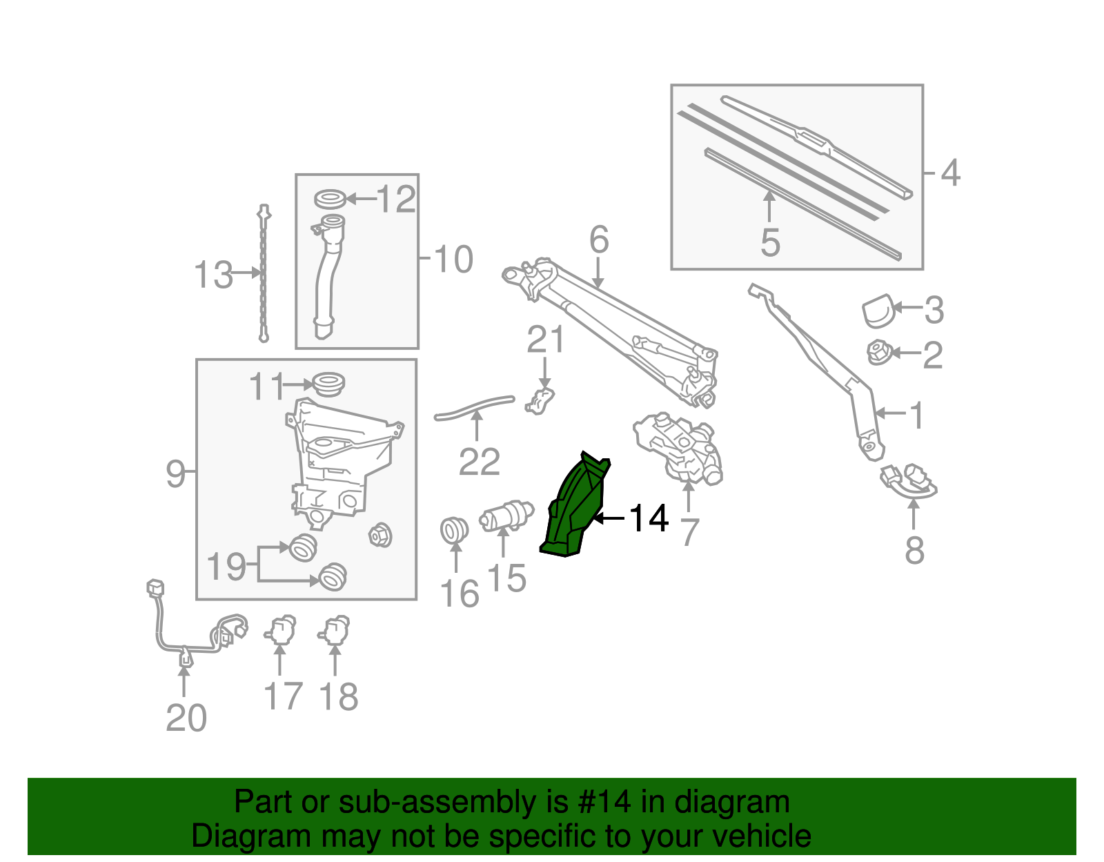 2010-2024 Toyota 4Runner Protector 85336-60390 | Toyota San Diego Parts