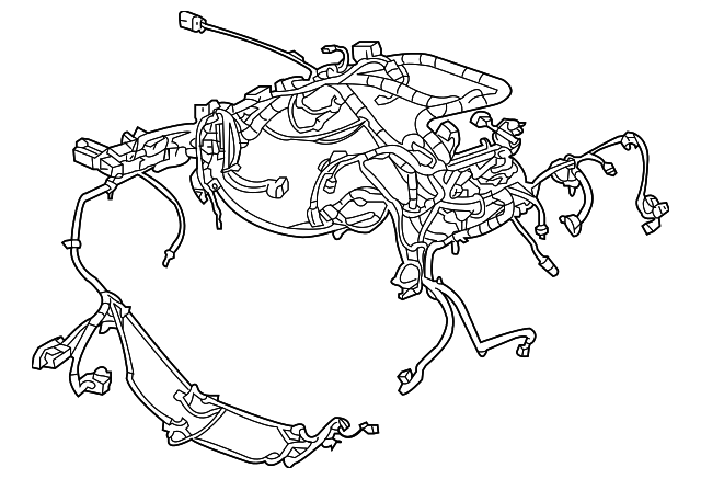 2009 Cadillac CTS Engine Harness 20824052 | GMPartsDirect.com