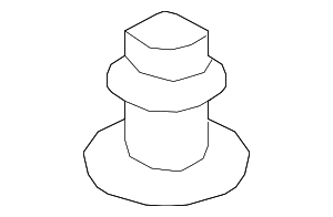 2016-2020 Honda Clip, Cover (Lower) 91505-TBA-003 | Majestic Honda ...