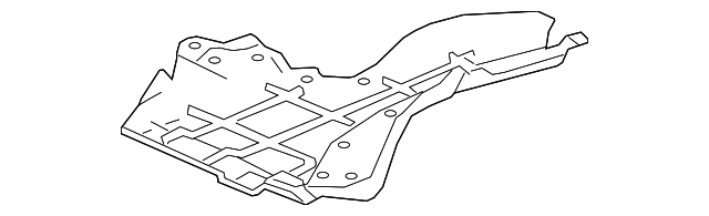 2018-2020 Honda Accord Cover Assembly, L Middle Floor (Lower) 74570-TWA ...