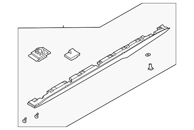 2021-2024 Hyundai Elantra Rocker Molding 87751-AA800-EB | OEM Parts Online