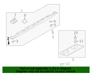 Genuine Quarter Trim Assembly Screw for 2021-2025 Hyundai | Part# 12433 ...