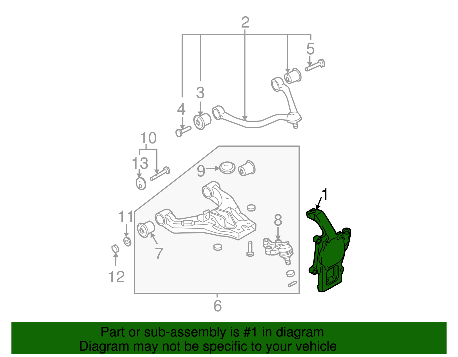 51716-3E250 - Knuckle 2007-2009 Kia Sorento | Kia.Parts Store