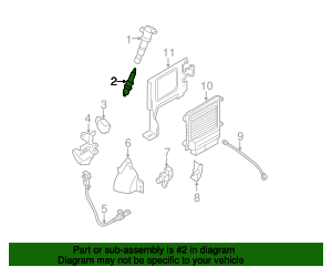 2011-2019 Hyundai Spark Plug 18849-09085 | OEM Parts Online
