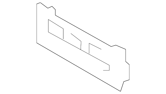 2017-2020 Infiniti Q60 License Bracket 96210-5CH0A | OEM Parts Online