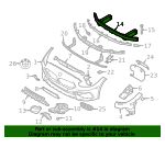 2019-2024 BMW Z4 Impact Bar 51-11-7-436-846 | OEM Vehicle Parts