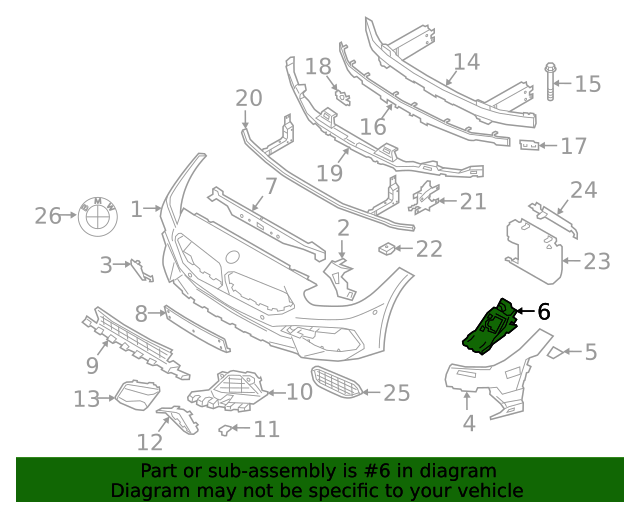 Genuine BMW 51-11-8-812-078 | Mount Bracket | FREE Shipping on Most ...