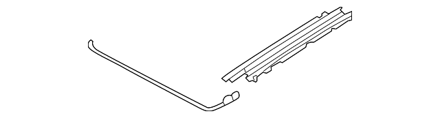 4K5-877-031-A - Guide Assembly 2019-2023 Audi | Audi OEM Parts