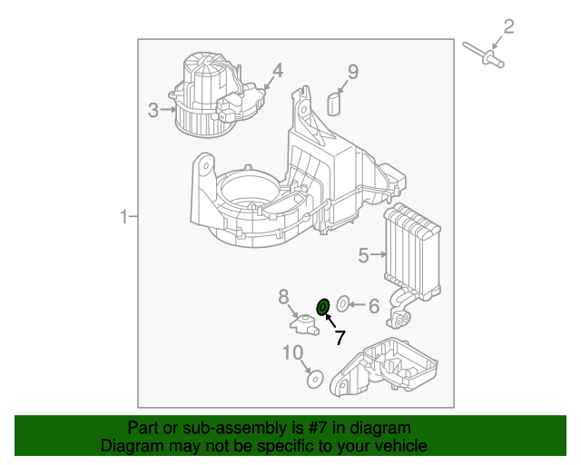 2016-2022 Volvo A/C Refrigerant Line O-Ring 999267 | TascaParts.com