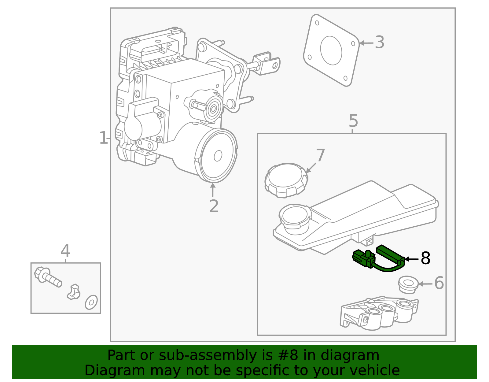 58535-G9000 - Brake Fluid Level Sensor 2019-2025 Hyundai | AutoNation Parts