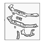 2010-2015 Chevrolet Camaro Radiator Support 92247683 | TascaParts.com