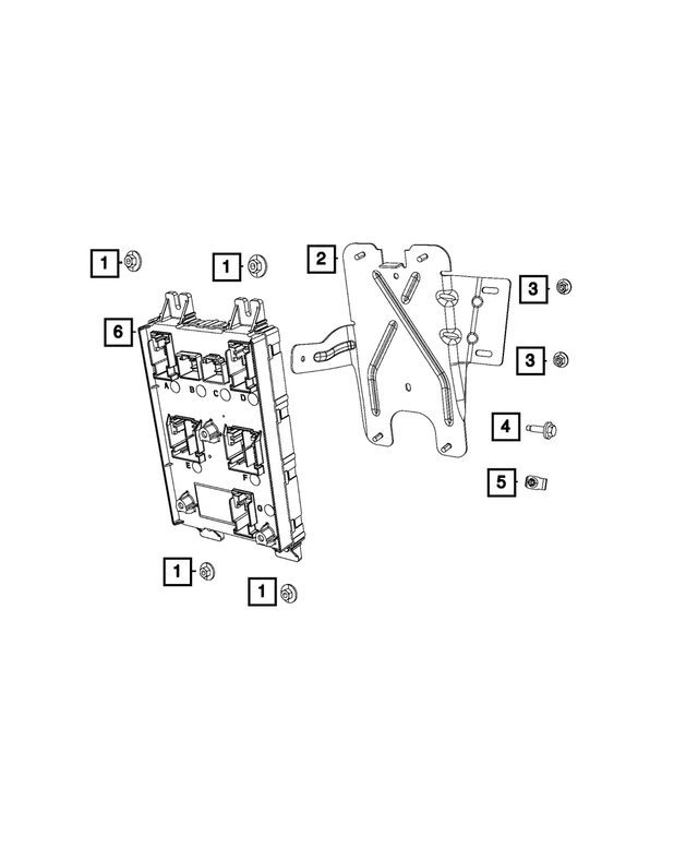 2021-2024 Ram 1500 Classic Body Controller Module 68585830AB | Mopar eStore
