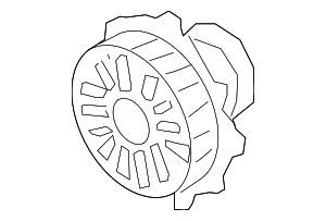 2016-2019 Nissan TITAN XD Fan Clutch 21082-EZ40A | Nissan Parts Plus