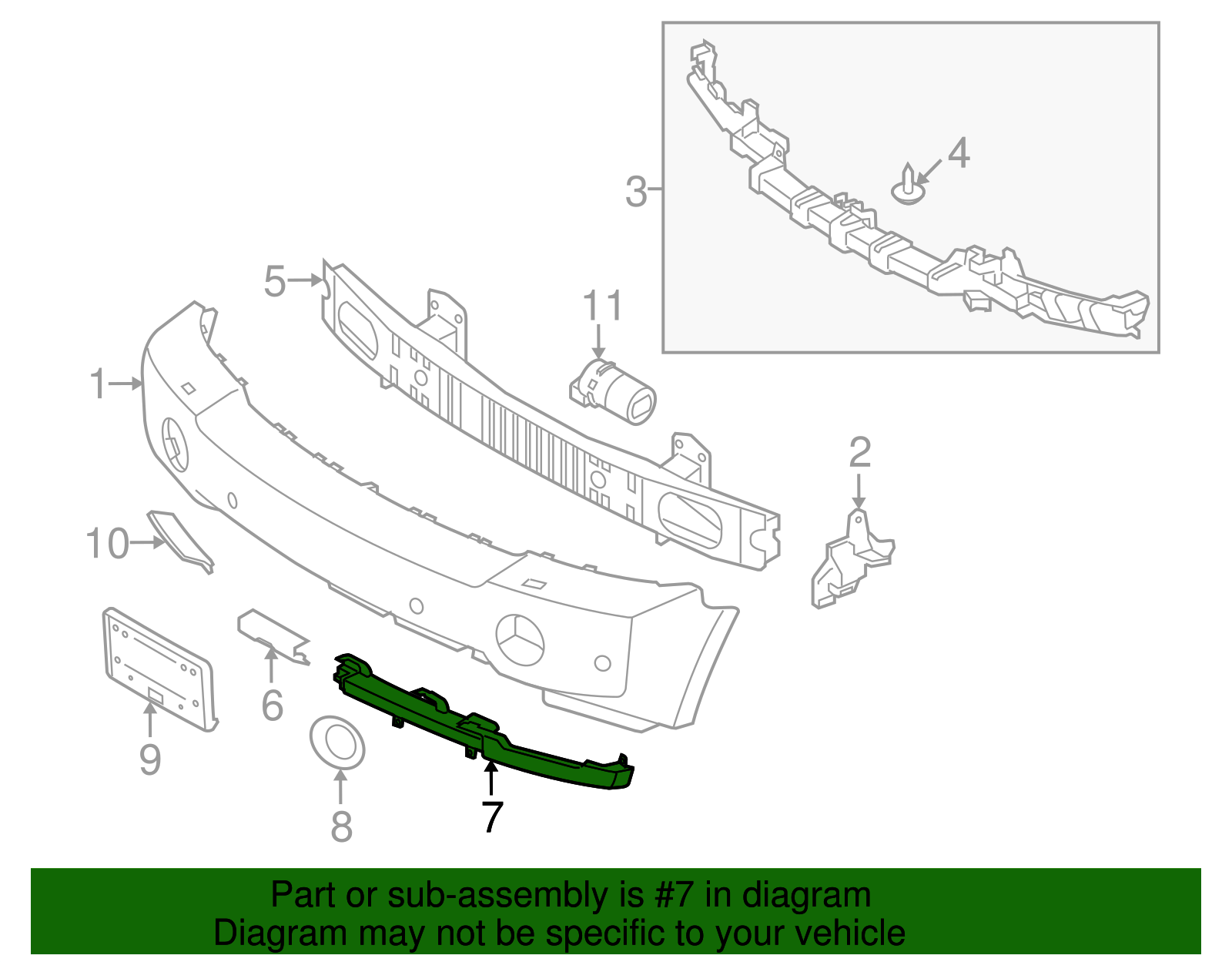 2006-2009 Land Rover Range Rover Spoiler DFB500080 | OEM Parts Online