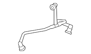 2017-2025 GM Positive Crankcase Ventilation (PCV) Tube 12649933 GM ...