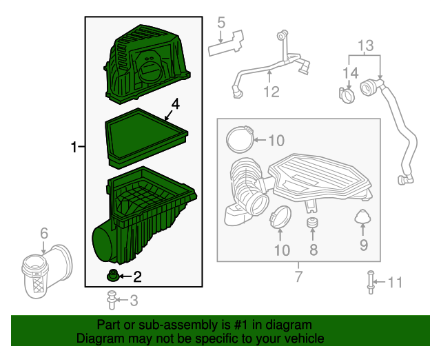 85135947 - Air Cleaner 2017-2024 GM | AutoNationParts.com