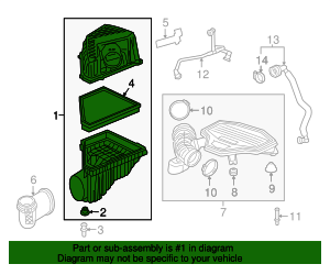 85135947 - Air Cleaner 2017-2024 GM | AutoNationParts.com