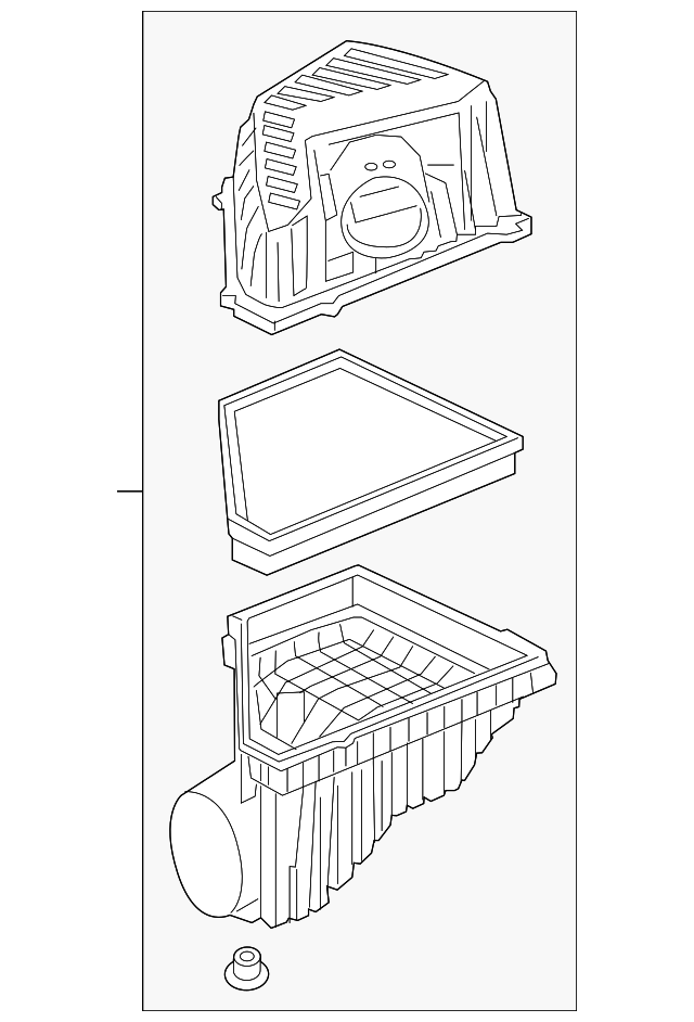 2017-2024 GM Air Cleaner 85135947 GM | GMPartsDirect.com