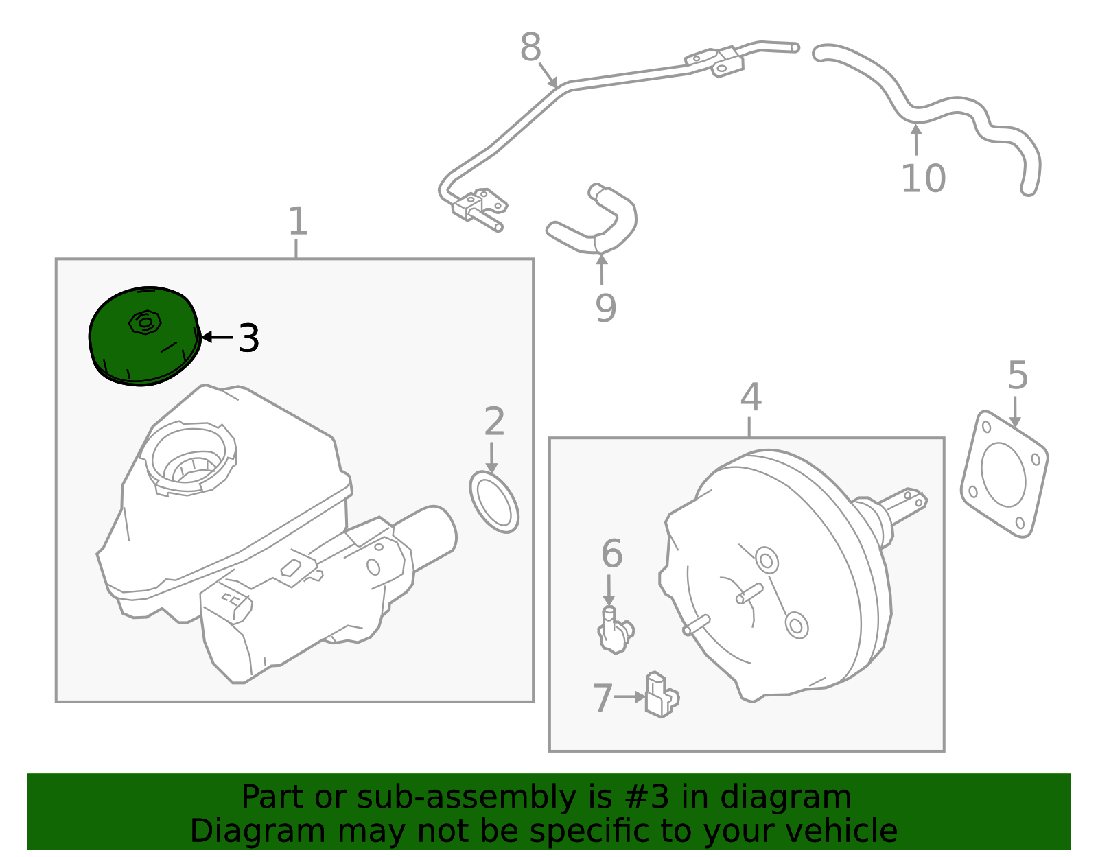 2019-2025 Nissan Altima Reservoir Cap 46020-4CU0A | Nissan Parts Central