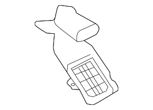 2016-2018 Land Rover AC Vent Housing LR112467 | JaguarParts.com