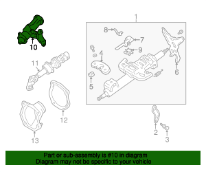 45280-33080 - Column Bracket - 1997-2003 Toyota | OEM Genuine Toyota Parts