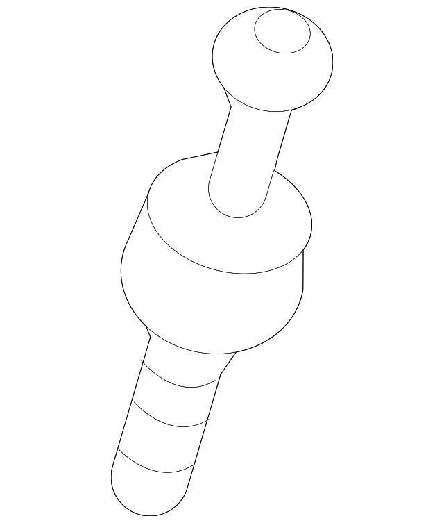 2017-2025 Toyota Engine Cover Ball Stud 11254-31020 | Toyota Parts Center