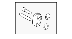 2017-2022 GM Air Conditioning Evaporator Thermal Expansion Valve Kit ...