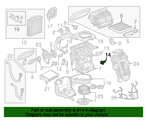 2016-2022 GM Ambient Air Temperature Sensor 23457451 | GMPartsDirect.com