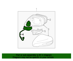 2012 Lexus ES350 Actuator 87908-33881-B2 | OEM Parts Online